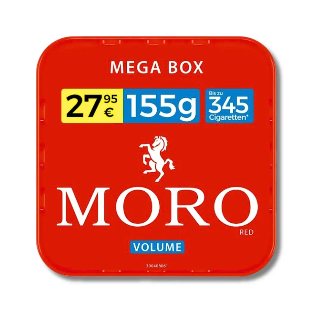 Moro Red Tabak Volumentabak Eimer (155g)